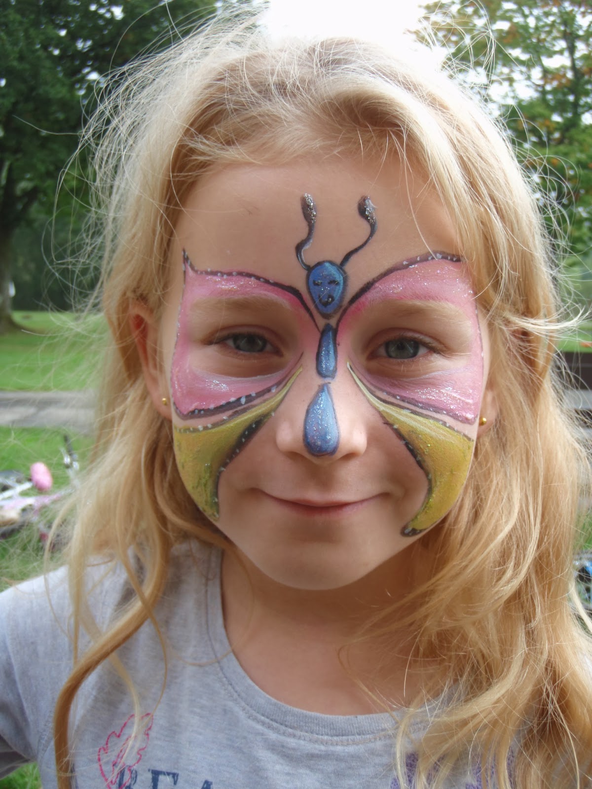 Nix in Nature: Face Painting at Cobleland