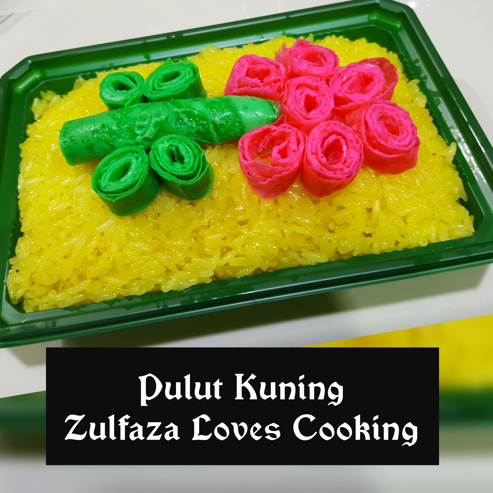 ZULFAZA LOVES COOKING: Pulut Kuning Untuk Ustaz