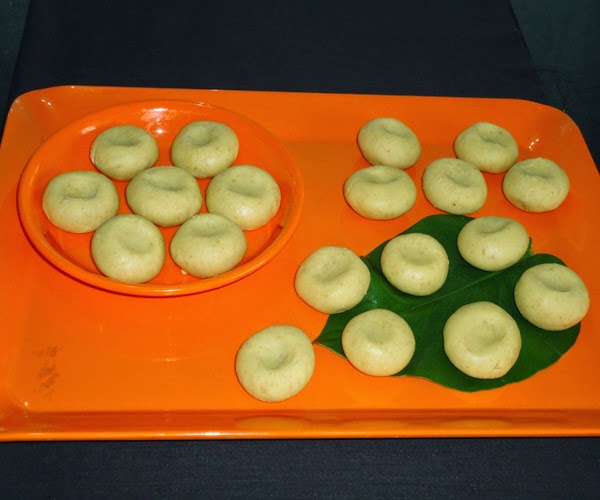 Vidyas Veg Recipes: Peda using milk powder and condensed milk recipe