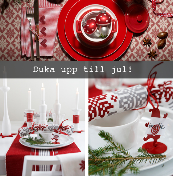 Soffans mat: Duka upp till jul!