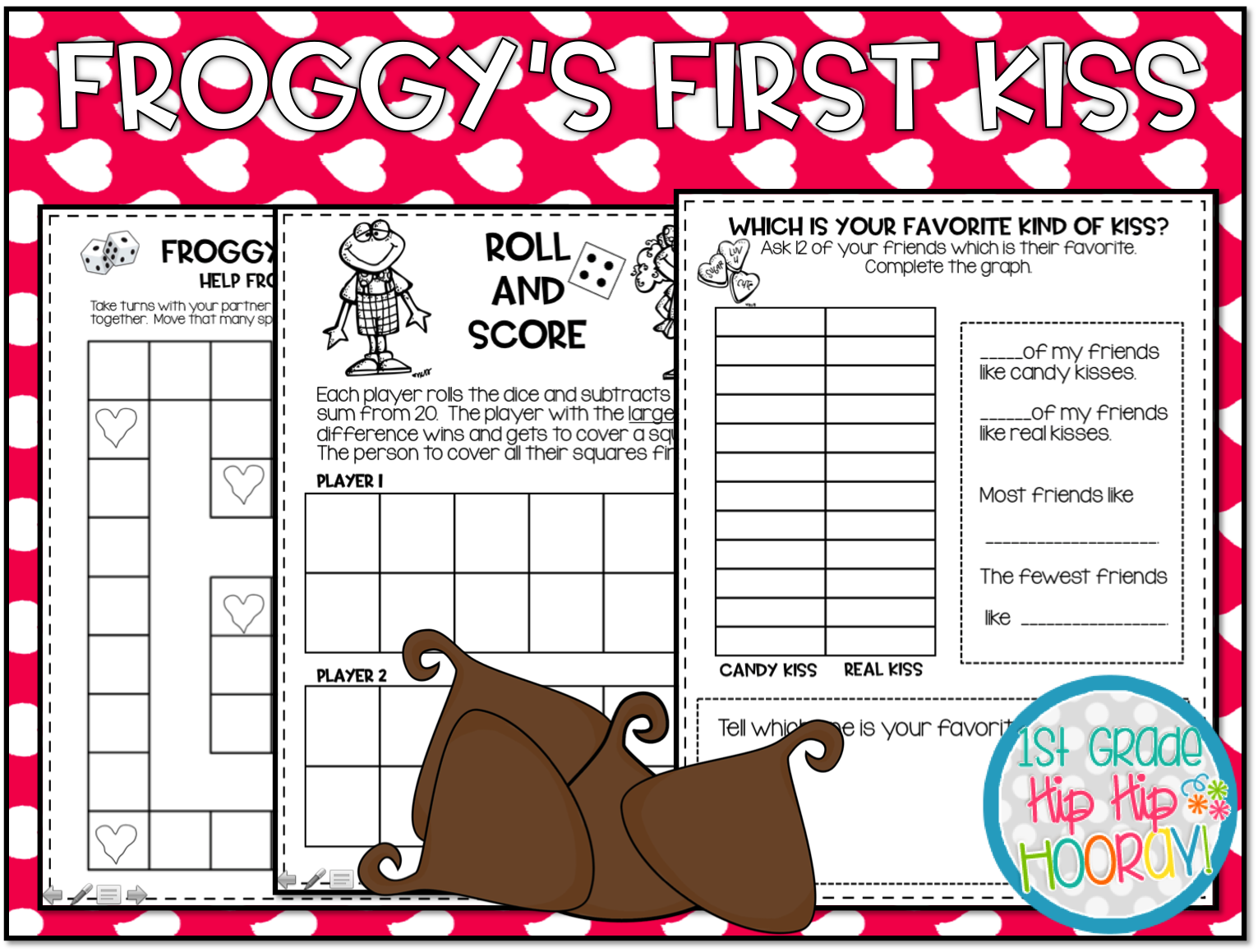 1st Grade Hip Hip Hooray!: Froggy First Kiss!