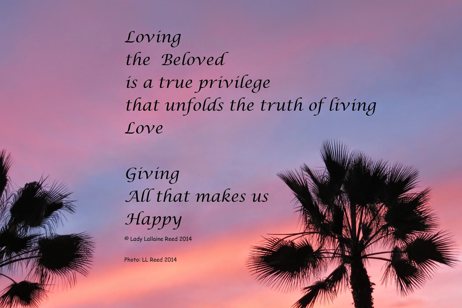 Lady Lallaine Reed's Positive