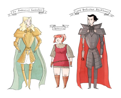 Webcomics Watch: "NIMONA" by Noelle Stevenson