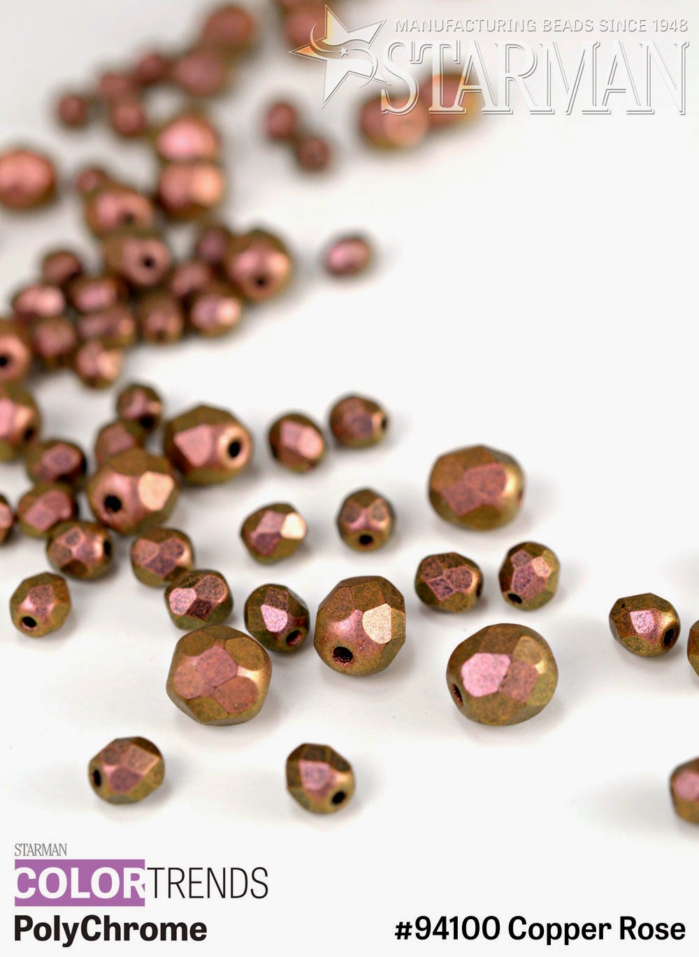 New ColorTrends: PolyChrome Copper Rose ~ Starman Bead Blog – News of ...