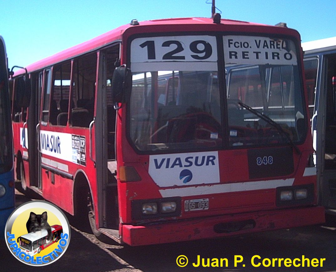Fotos: Río de La Plata / Víasur / Plaza - Linea 129 (1ª parte)