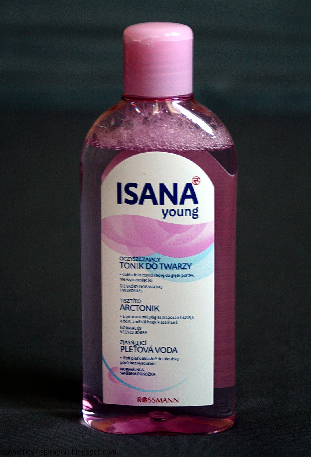 Kosmetyczne inspiracje: Rossmann - Isana Young - Oczyszczający tonik do ...