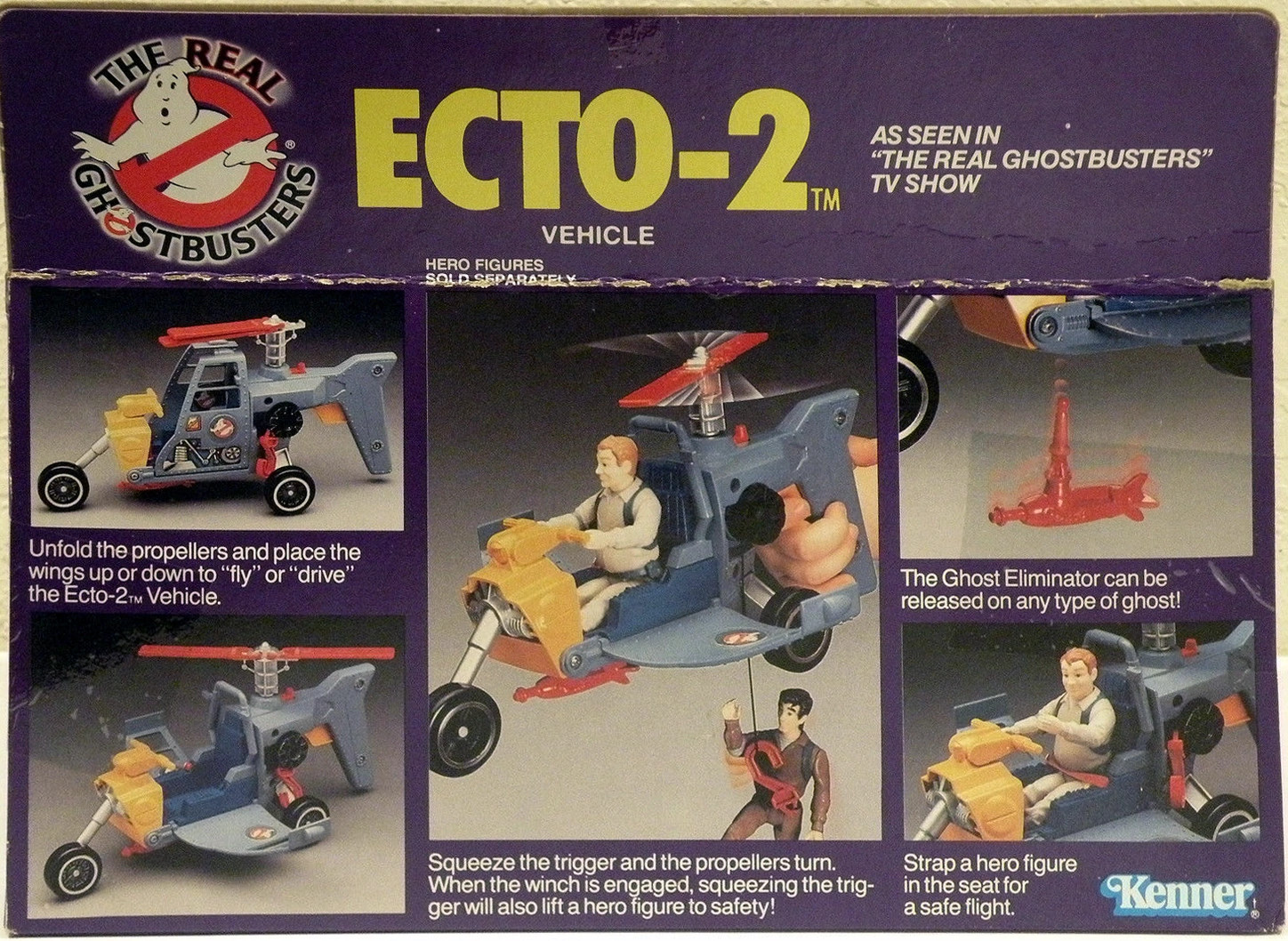 Kenner Real Ghostbusters Ecto-2 Action Vehicle | Weird Fantastic Toy ...