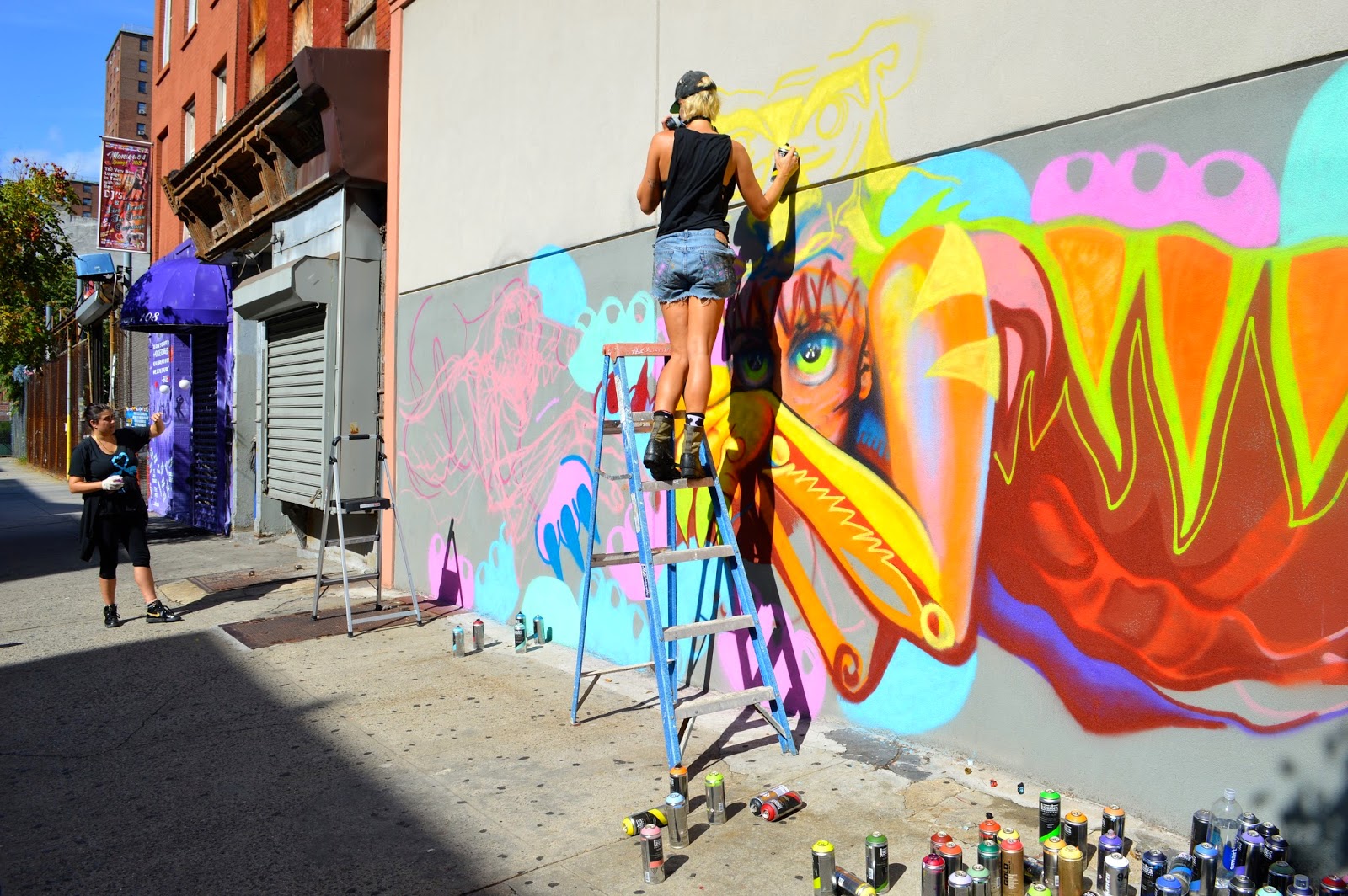 ART & FASHION SALON: Legendary Female Graffiti & Street Artists ...