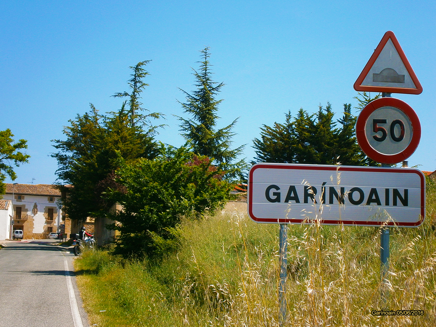 Navarra de la A a la Z ... (en moto): Garínoain -Garralda