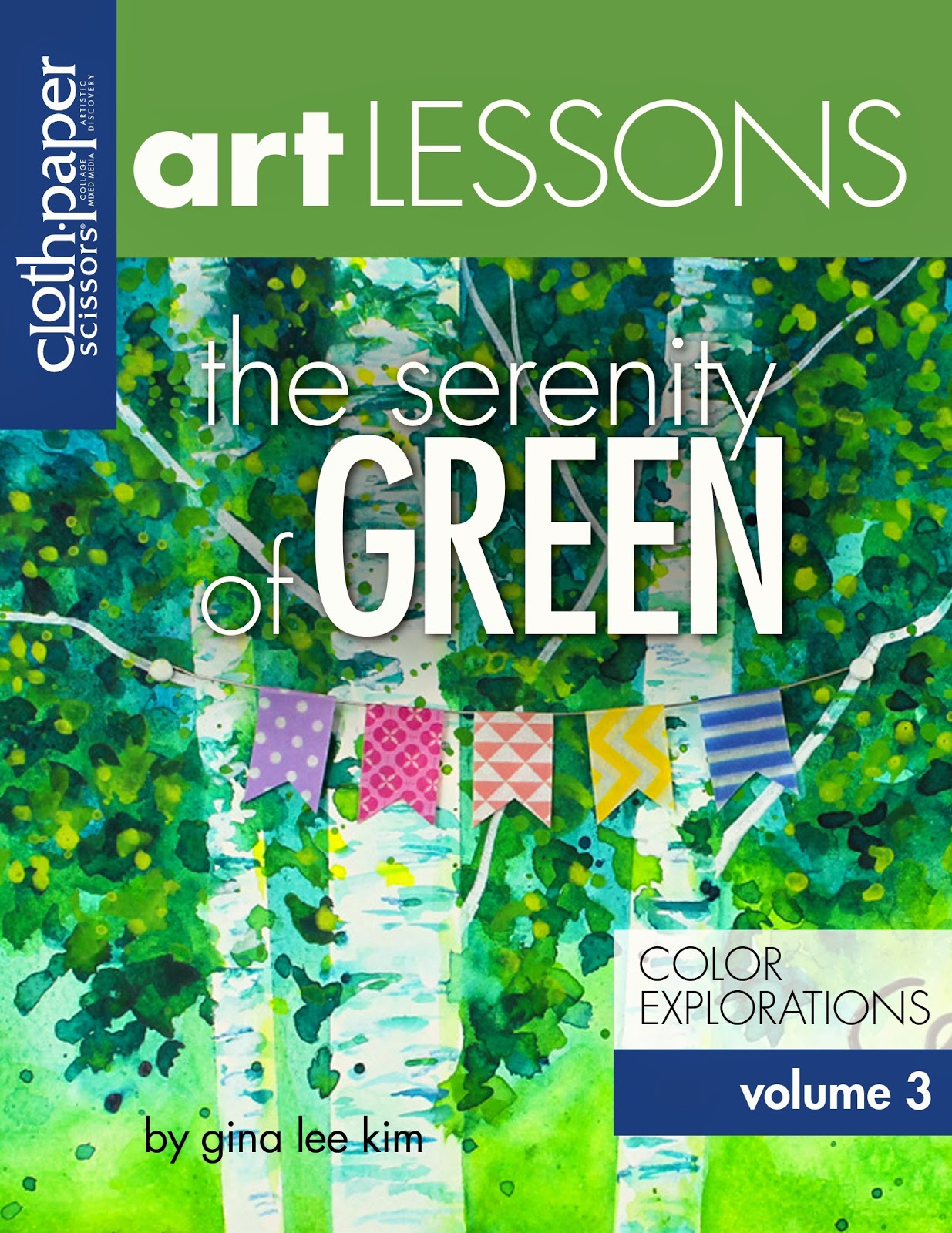 Gina Lee Kim: My 3rd Art Lesson (GREEN) Is Ready!!