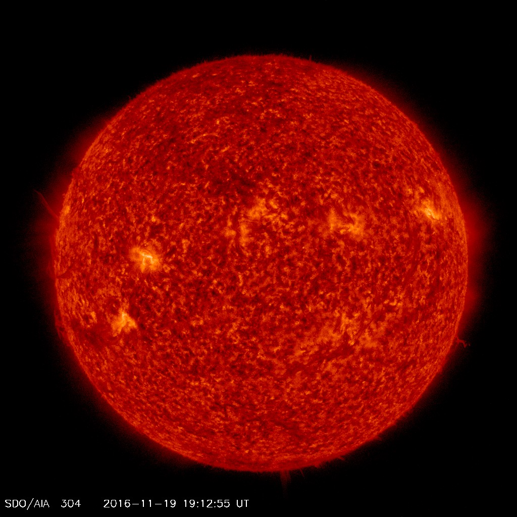astronomia: El Sol hoy (19-11-2016)