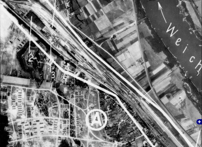 Aerial pictures of Stalag XXA (20a) in 1944