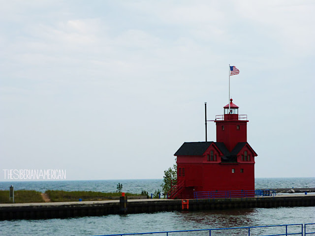 The Siberian American: Lake Michigan Circle Tour: Big Red Lighthouse in ...