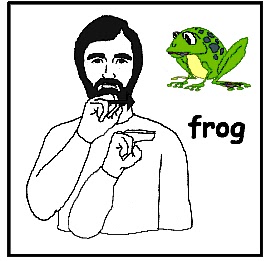 HearMyHands ASL: sign: FROG Hopkins