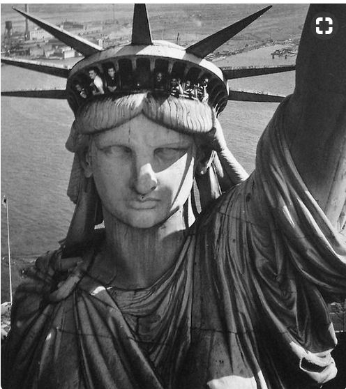 Lady Liberty - Which Hand Holds the Torch?
