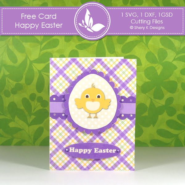 Shery K Designs: Free Card Making Kit - Happy Easter