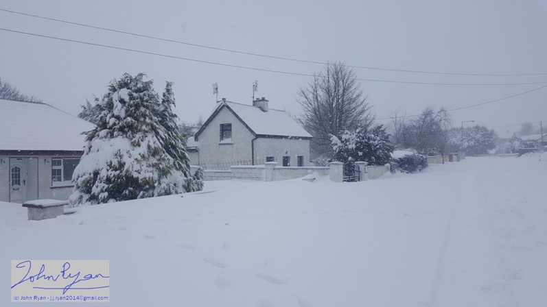 John "The Captain" Ryan: Snow Storm in Castlebridge, Wexford. (2nd ...