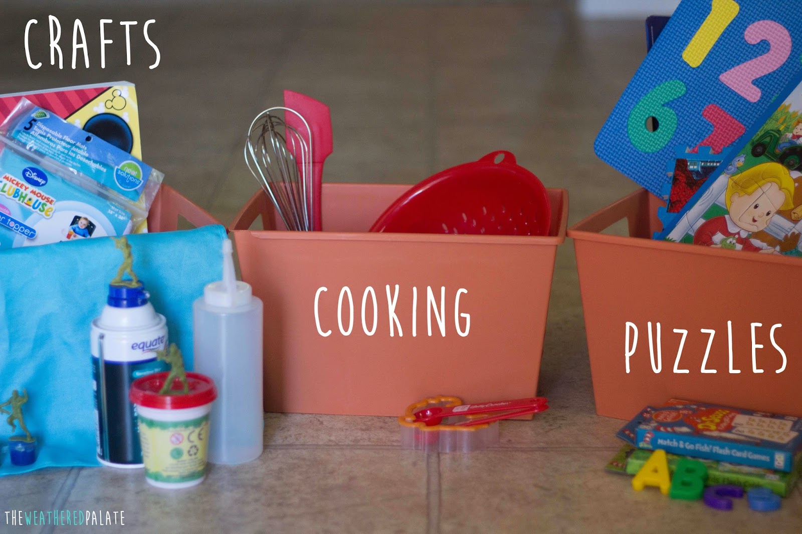 Toddler Activity Bins | The Weathered Palate