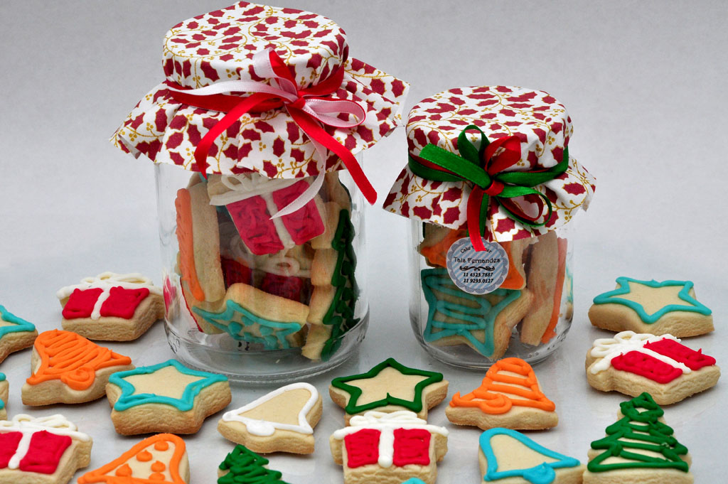 Ateliê Rocha - Artesanato: Cookies de Natal