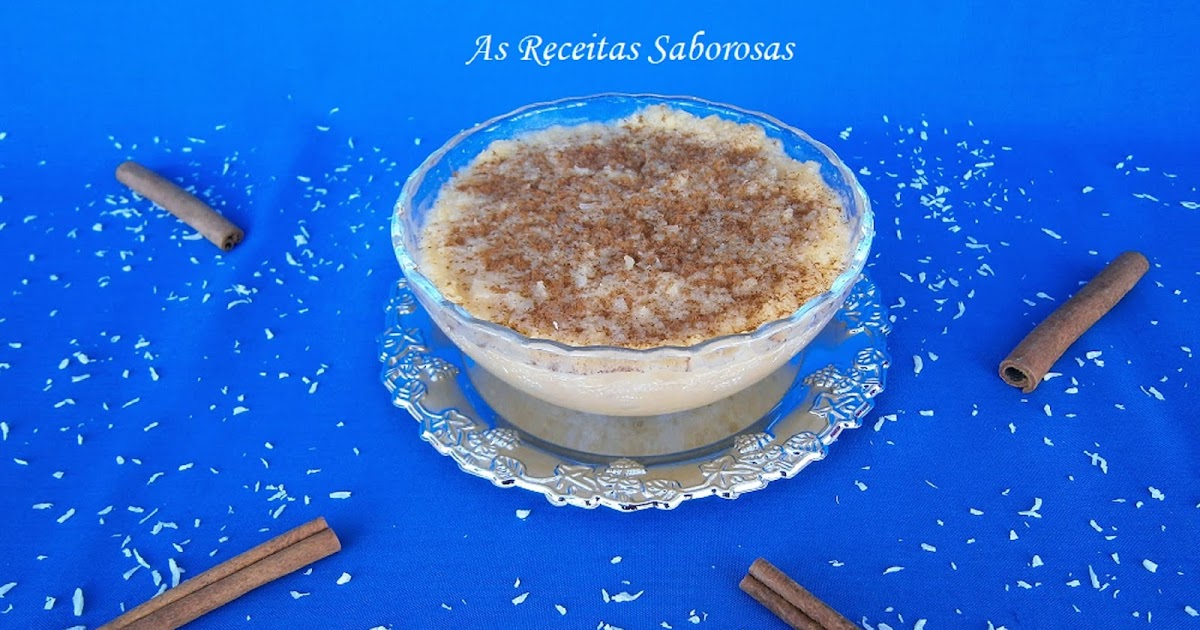 As Receitas Saborosas: Creme de Coco