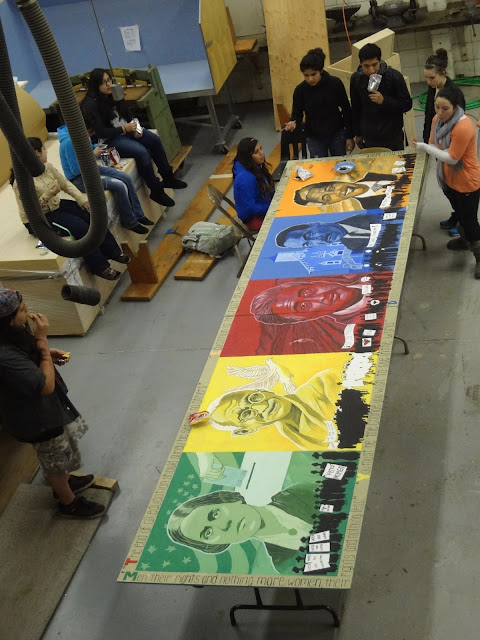 The Talking Walls: JCHS Civil Rights Mural - FINISHED!