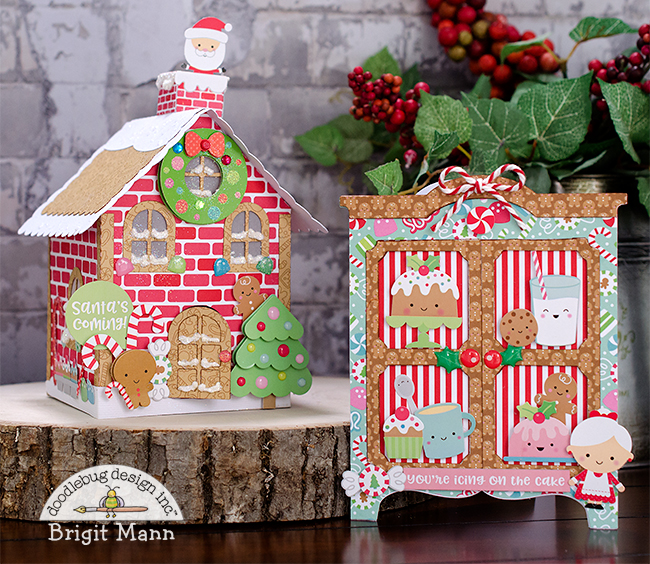 Brigit's Scraps "Where Scraps Become Treasures": Gingerbread House With ...