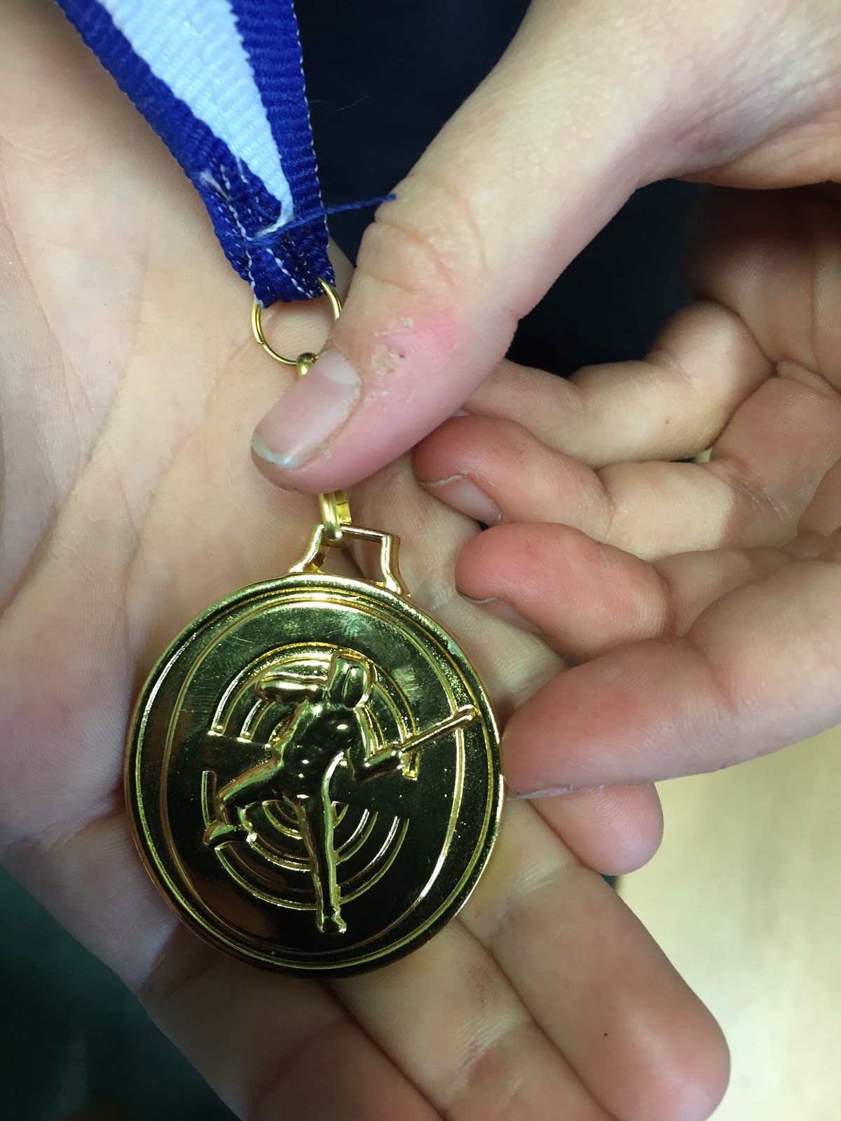 Sciennes Class of 2009: Another Gold Fencing Medal for Milenka!