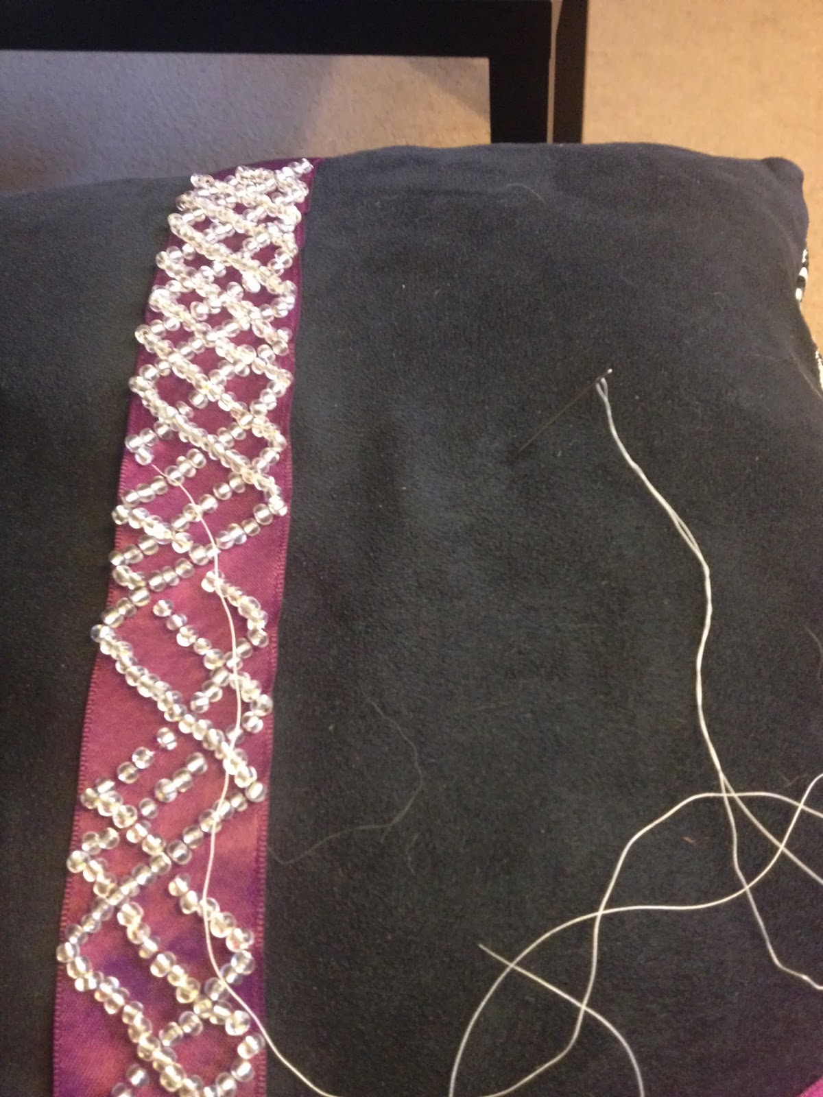 Queen Annes Lace Design: Crafting Session: Lattice Pattern Hand-Beaded ...