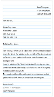 Proper Letter Format - Slim Image