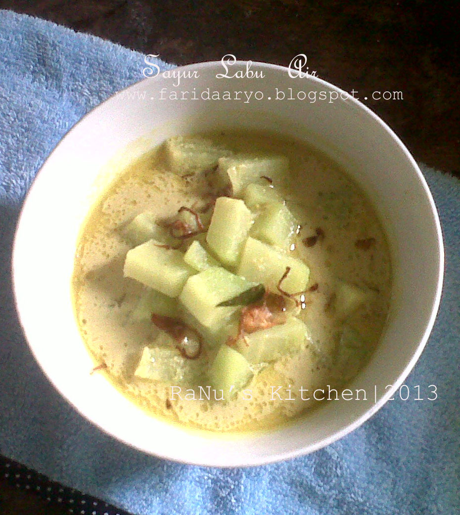 Ida's Homemade......: Sayur Labu Air