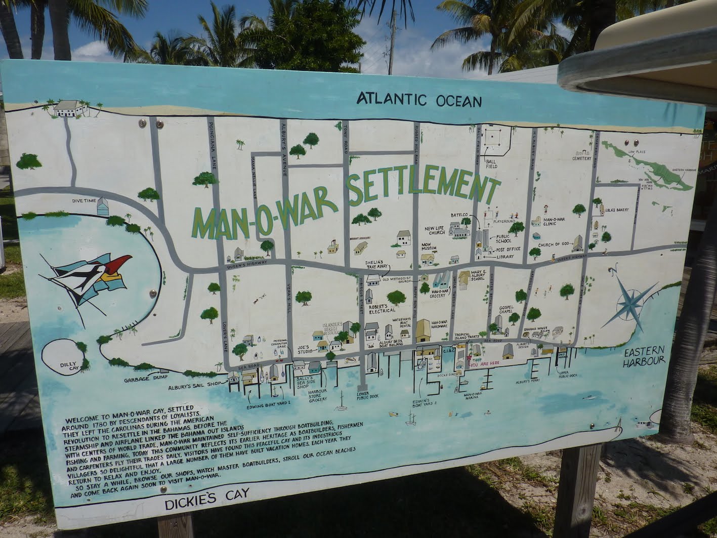 Sailboat Tranquilizer: Man-O-War Cay