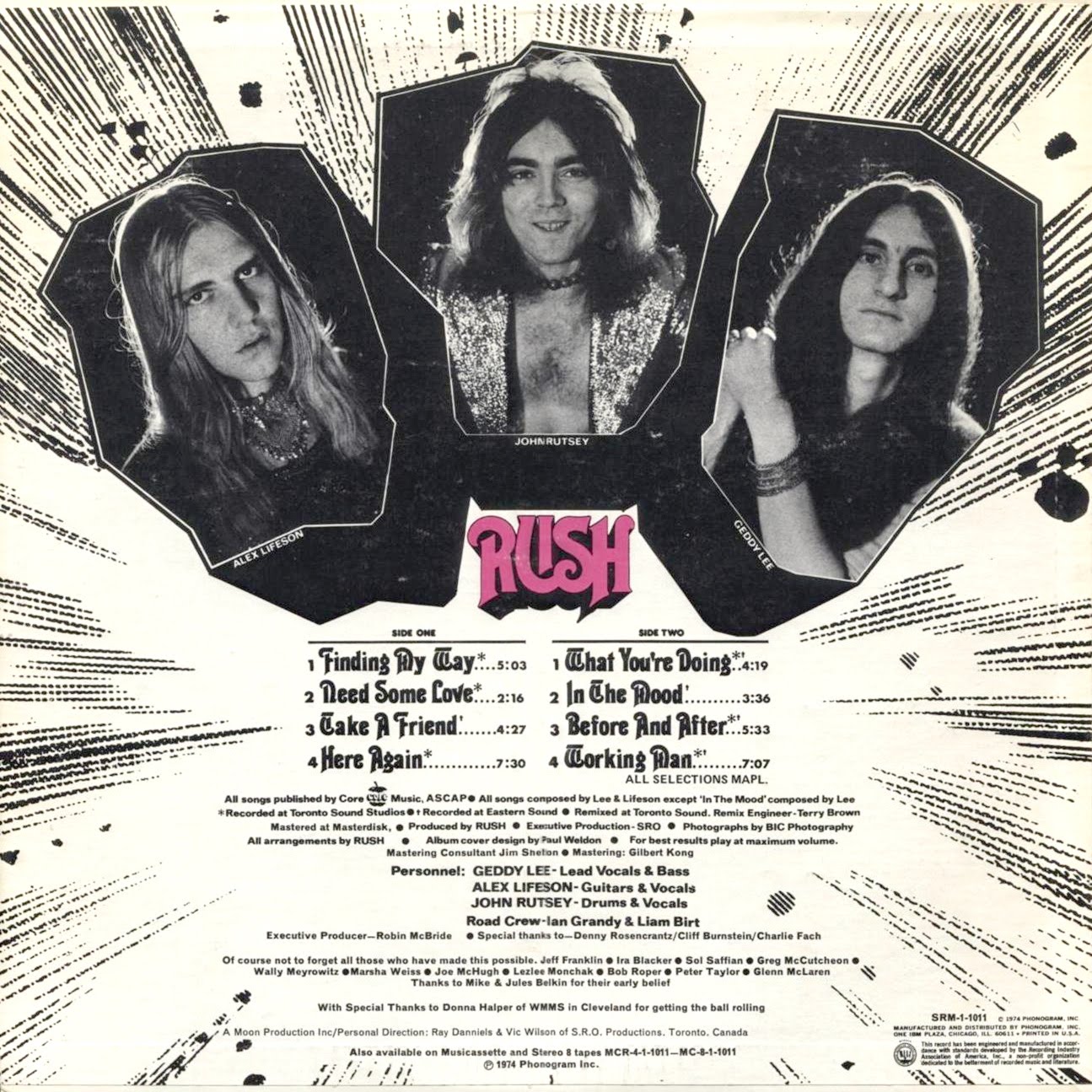 1974 Rush - Rush - Rockronología