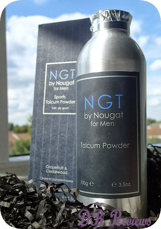 NGT by Nougat for Men - Talcum Powder - DB Reviews - UK Lifestyle Blog