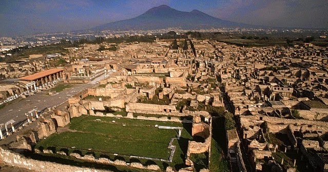 Pompéia, na Itália