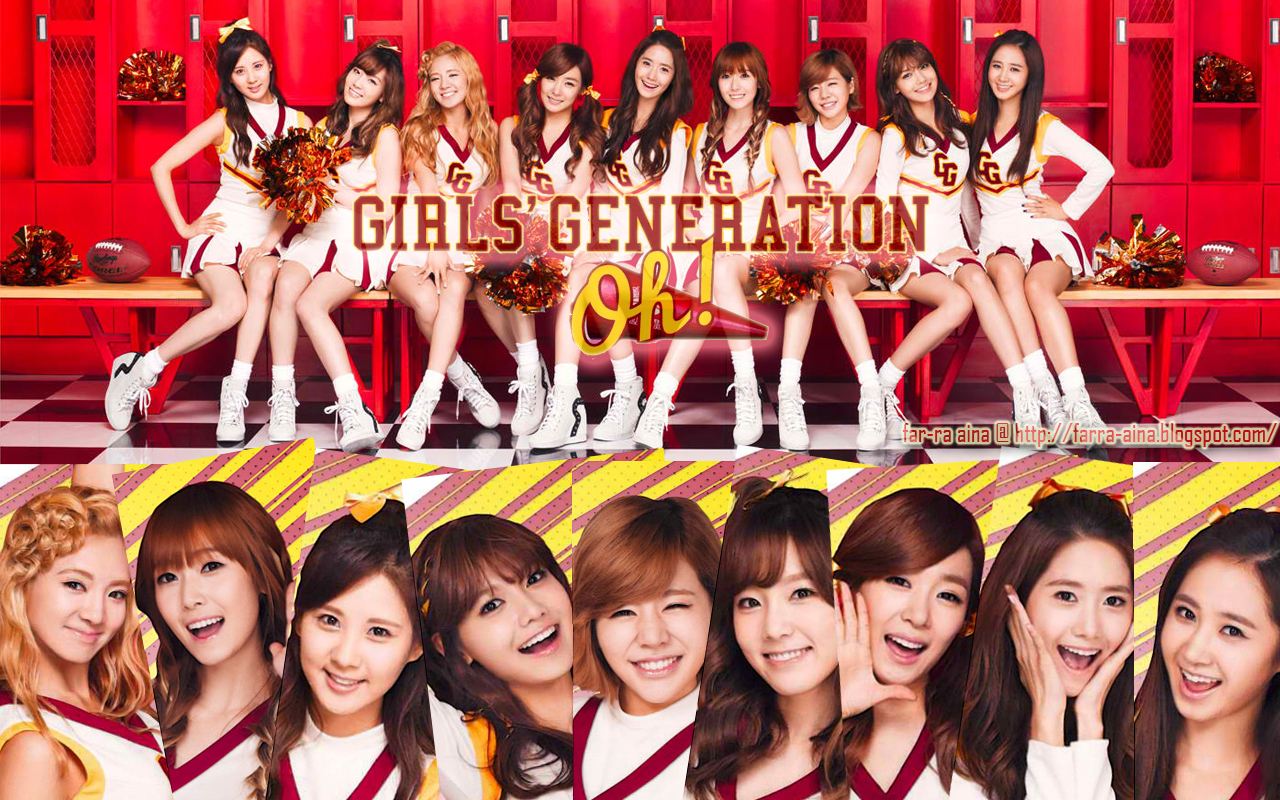 k-pop lover ^^: SNSD - Oh! (Japanese Version) WALLPAPER