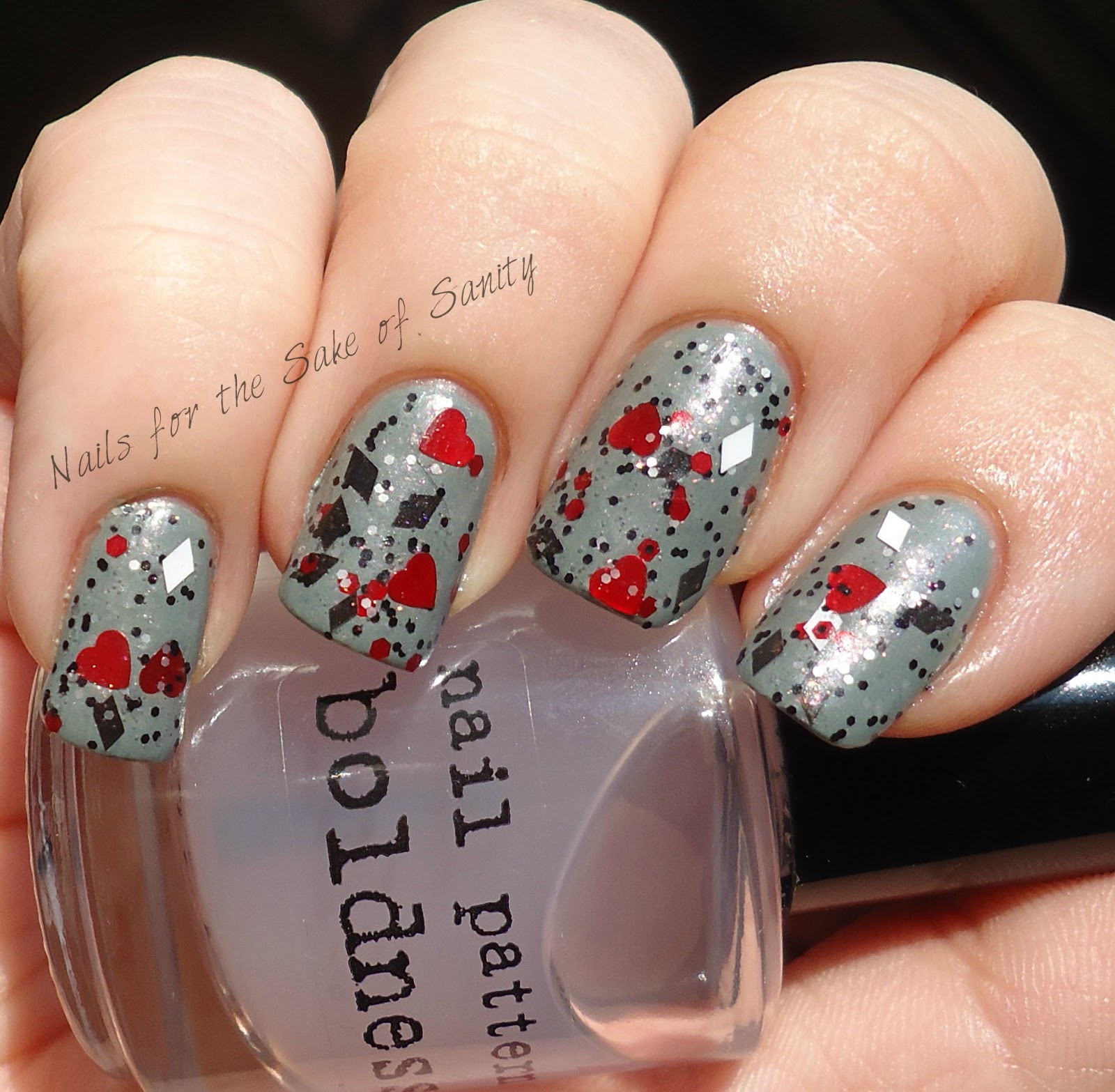 Nails for the Sake of Sanity: Review: Nail Pattern Boldness Glitter ...