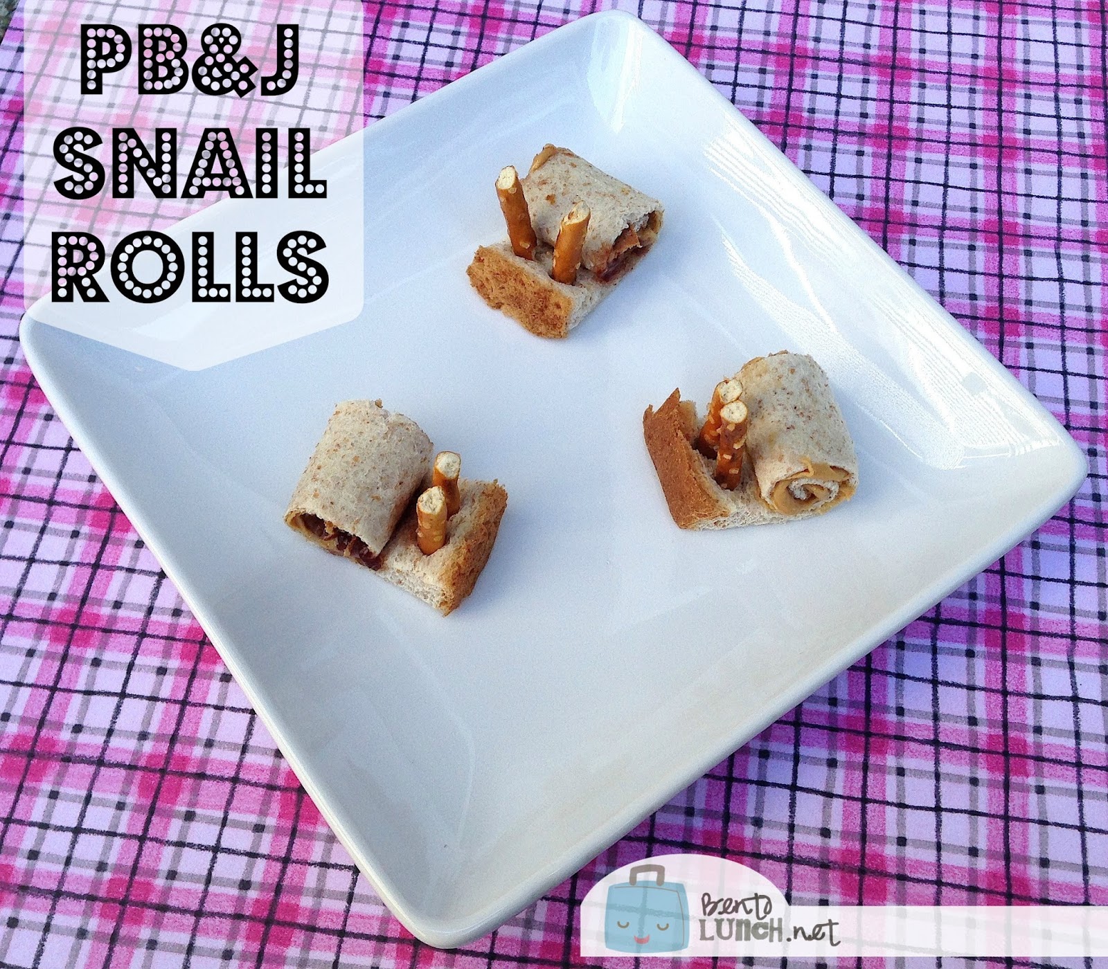 PB&J Snail Roll Tutorial & Snack Ideas