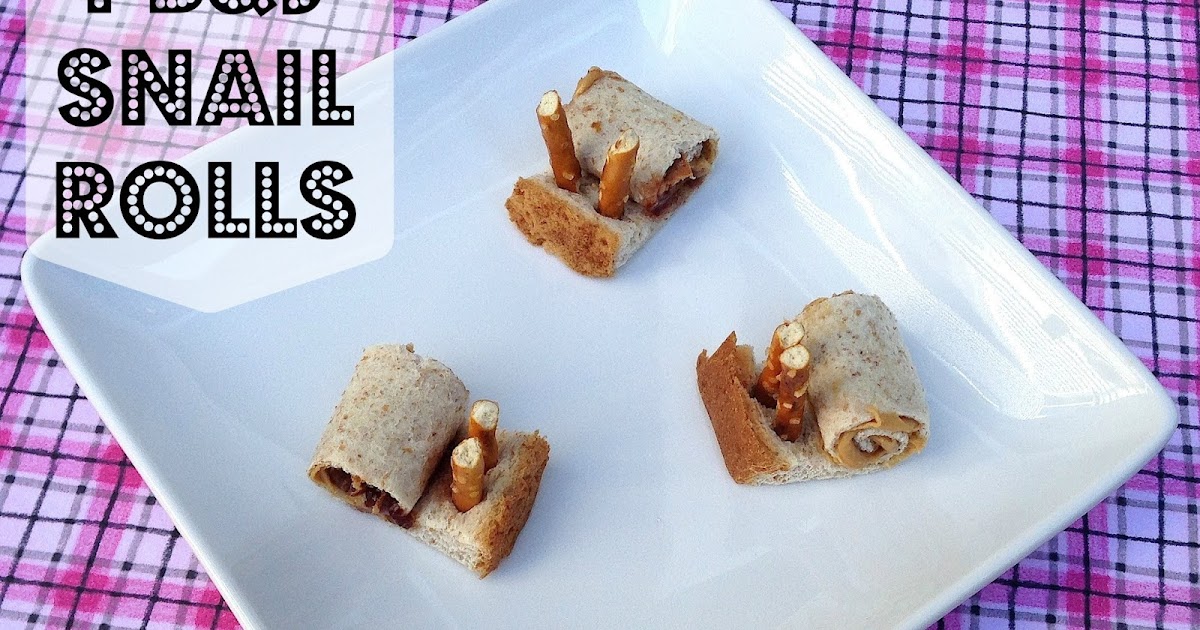PB&J Snail Roll Tutorial & Snack Ideas