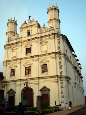 Church of St. Francis de Assisi, Colvale Goa - SHADES OF INDIA