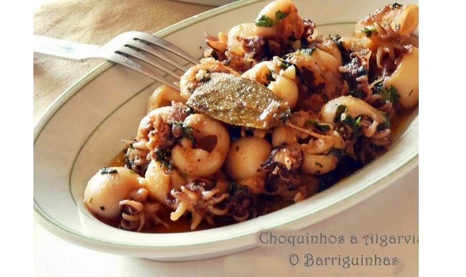 Culinária Receitas & Dicas: Choquinhos à Algarvia