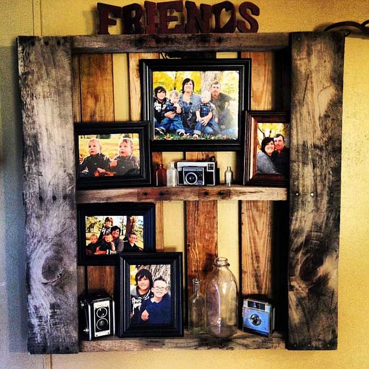 25+ Recycled Pallet Wall Art Ideas for Enhancing Your Interior ...