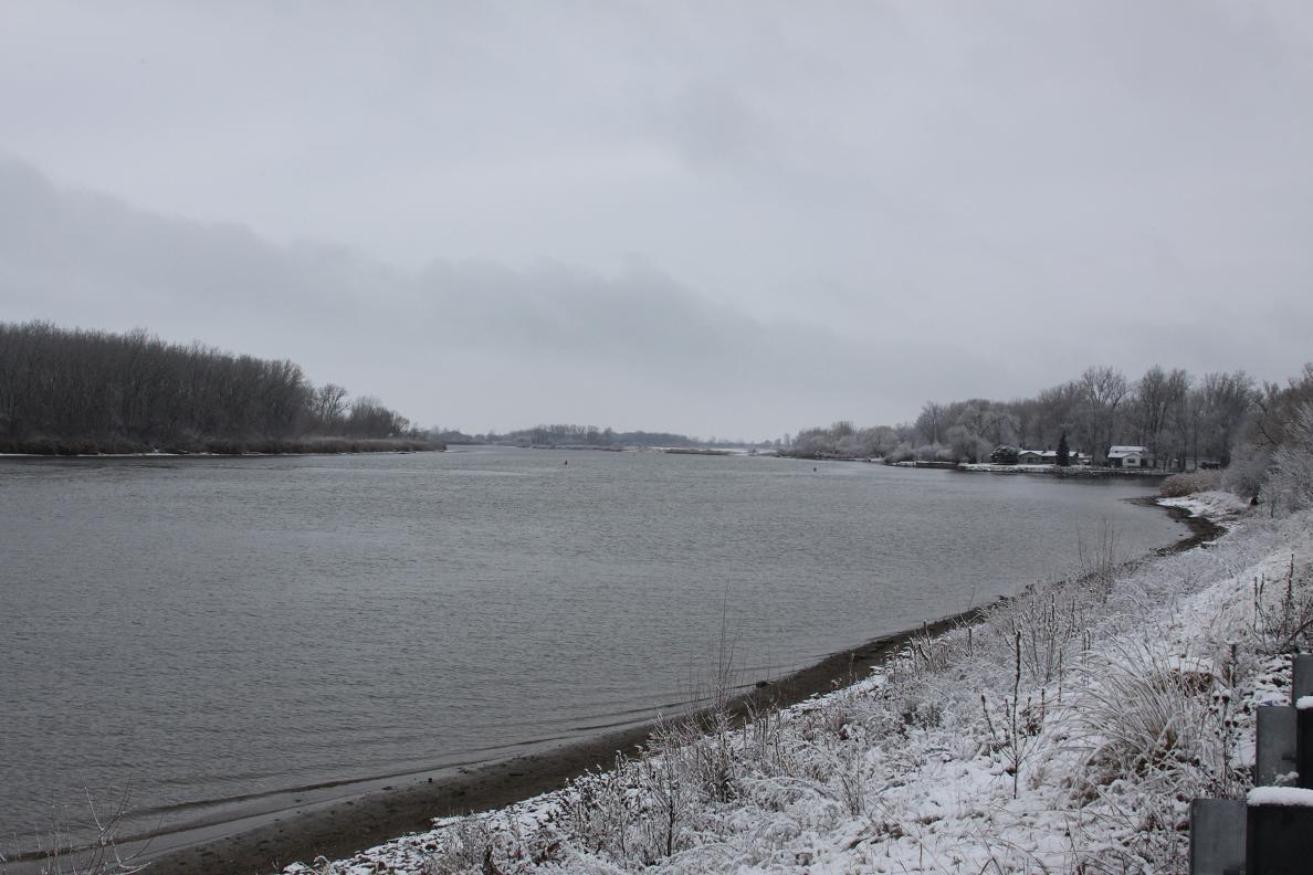 Michigan Exposures: The Saginaw River in Winter