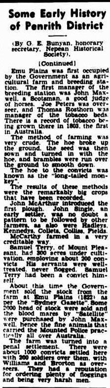 Historical Australian Towns: Emu Plains: Full Of Hidden Historical ...