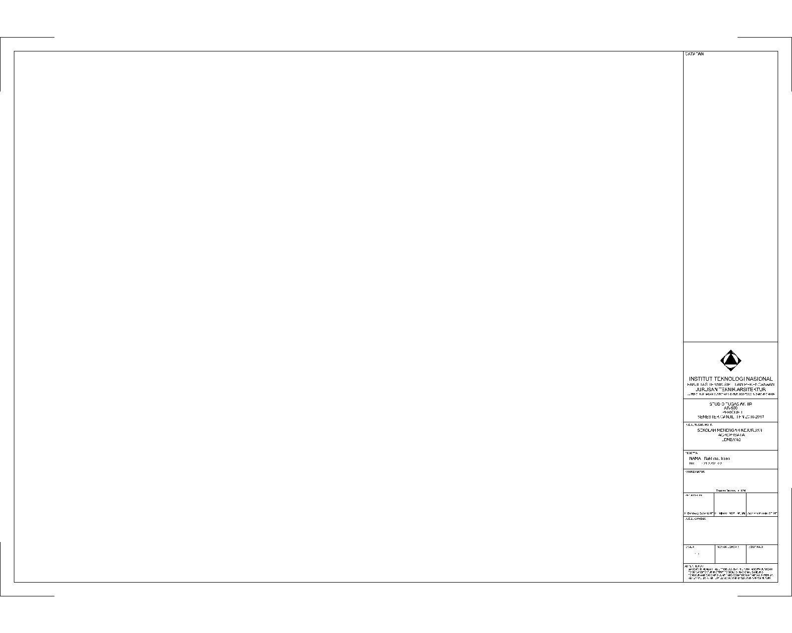 cara membuat Layout AutoCAD: Tutorial Plot Lembar Kerja dengan cara ...