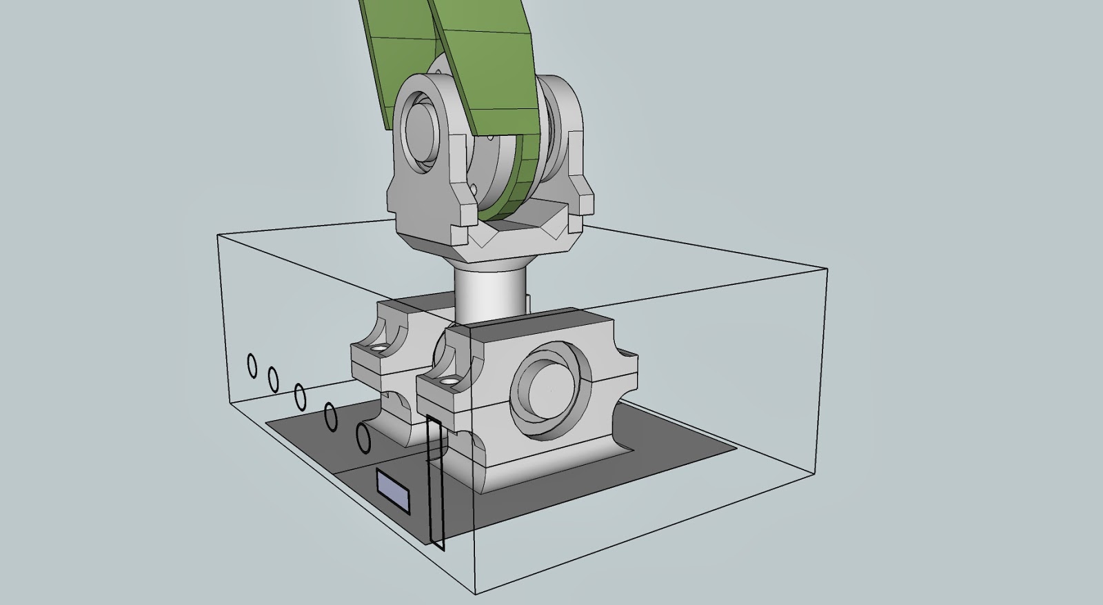 Spitfire spade grip joystick project: 2014