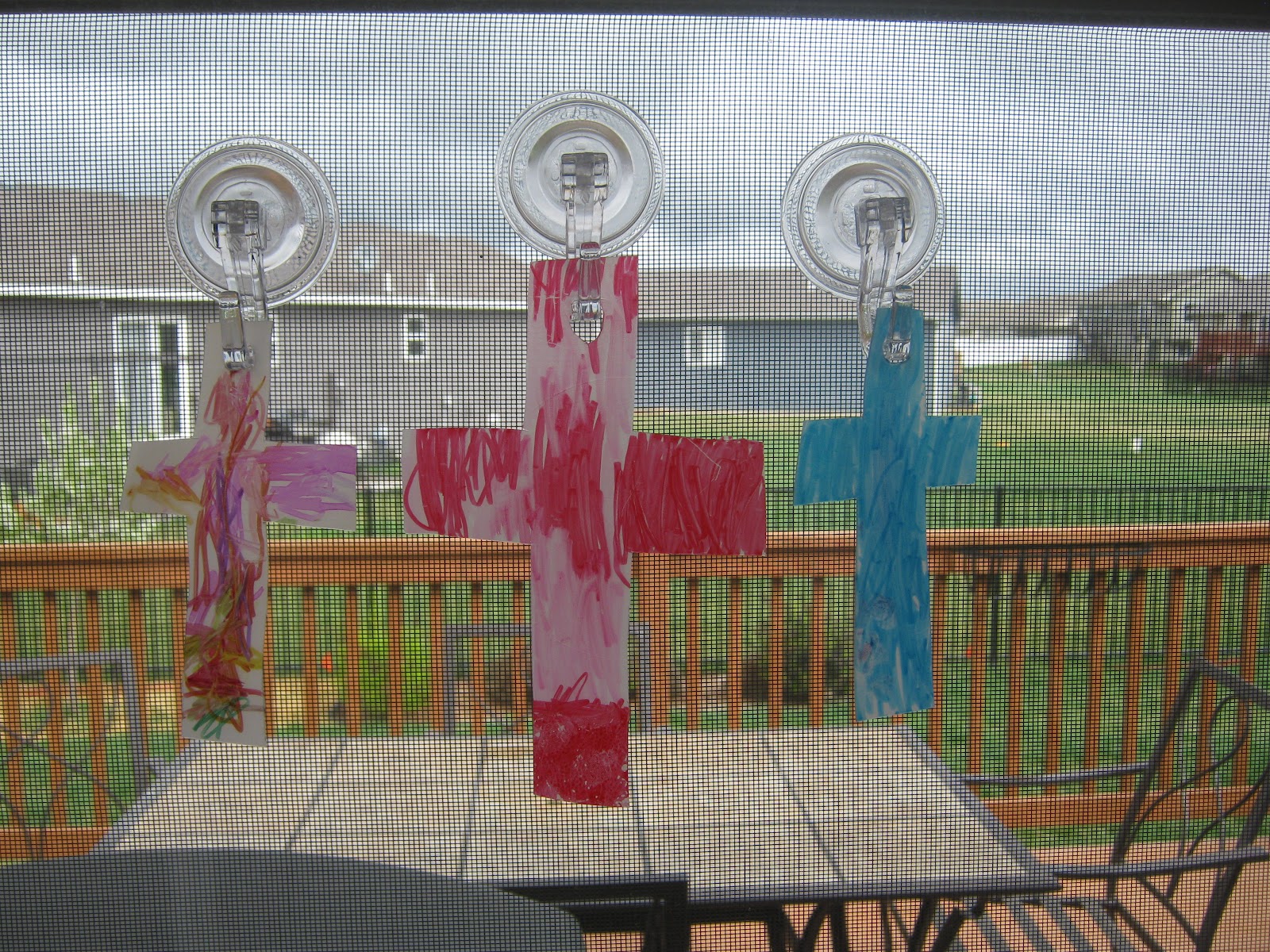 Raising Little Disciples: Milk Jug Window Craft