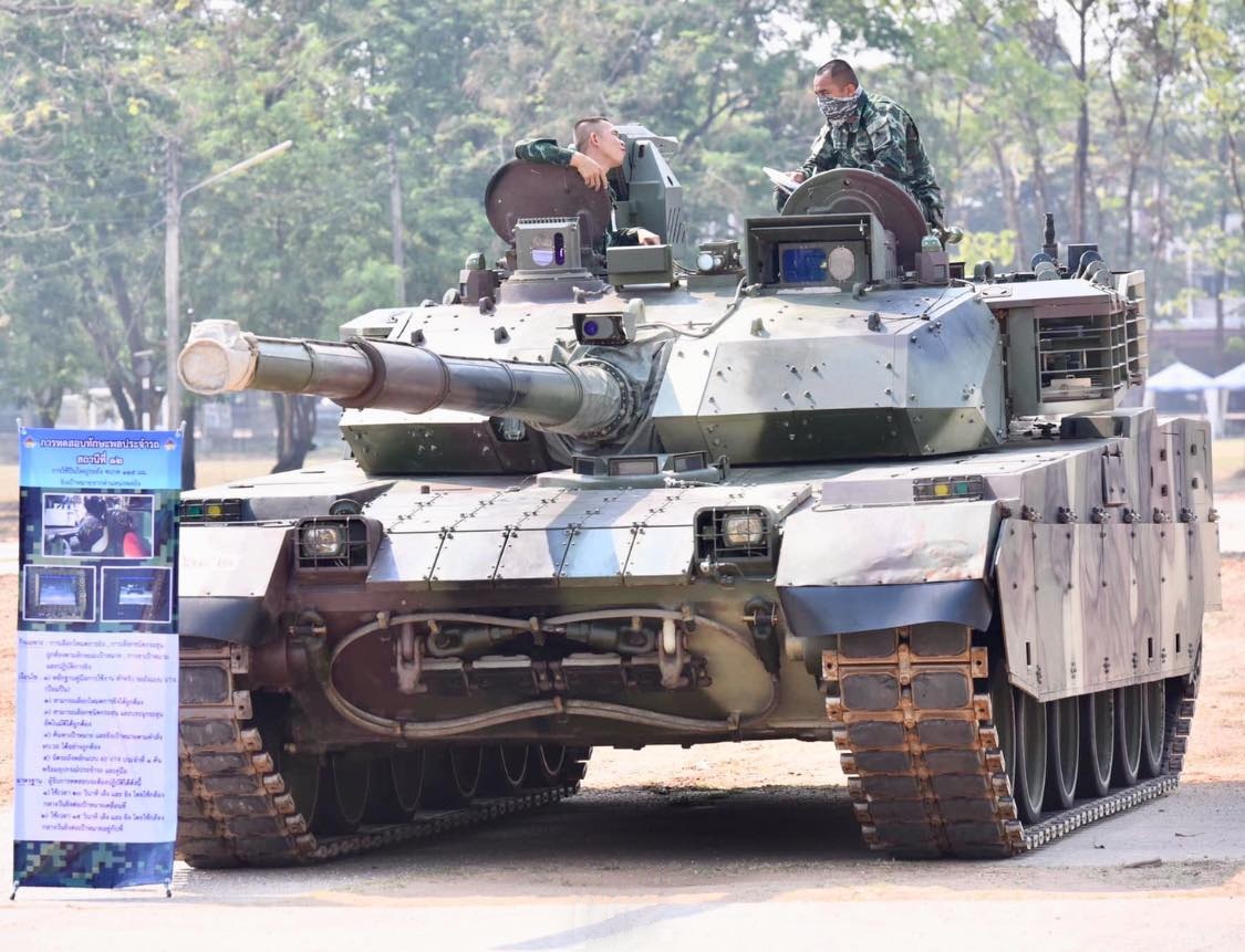 THAIDEFENSE-NEWS: Close Up : Oplot-T ,VT-4 ,M60 A3 (TIFCS) - Royal Thai ...