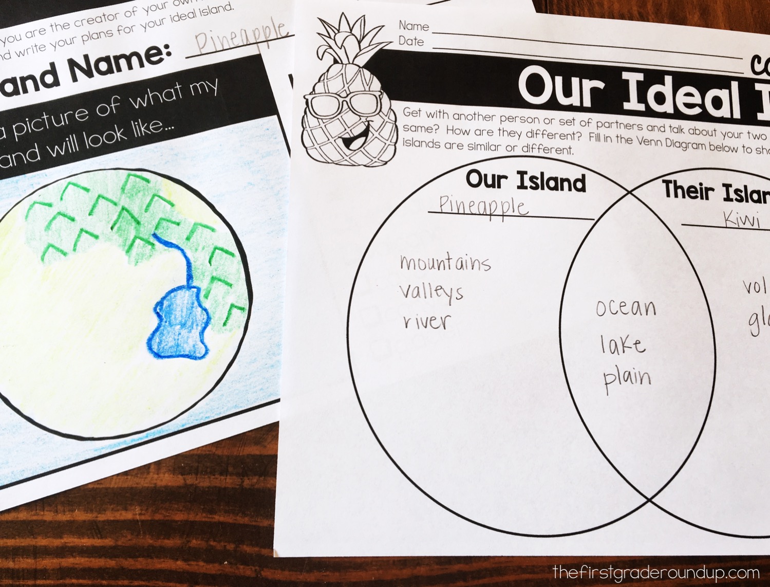 Kid Favorite landforms STEM ACtivity: build an island - The First Grade ...