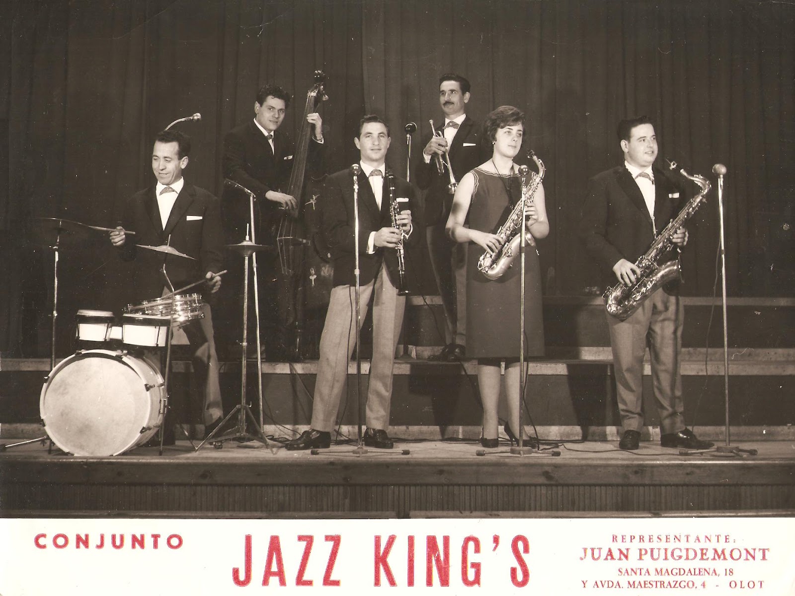 FOTOS DE COBLES, ORQUESTRES I CONJUNTS DE CATALUNYA: JAZZ KING'S