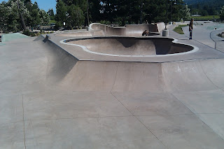 Tim's blog: St Helena Skatepark, Napa Valley, CA